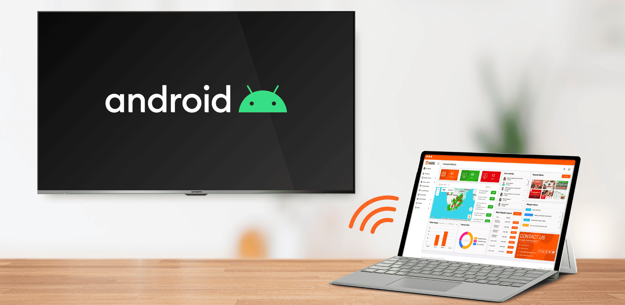 Download Our Software Now | Imagine Digital Signage